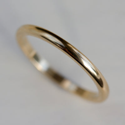Narrow Rings - Ethically Sourced Diamonds, Recycled Metals