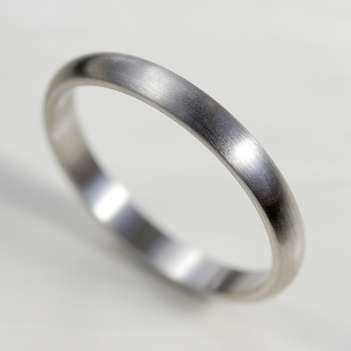 Narrow Rings - Ethically Sourced Diamonds, Recycled Metals