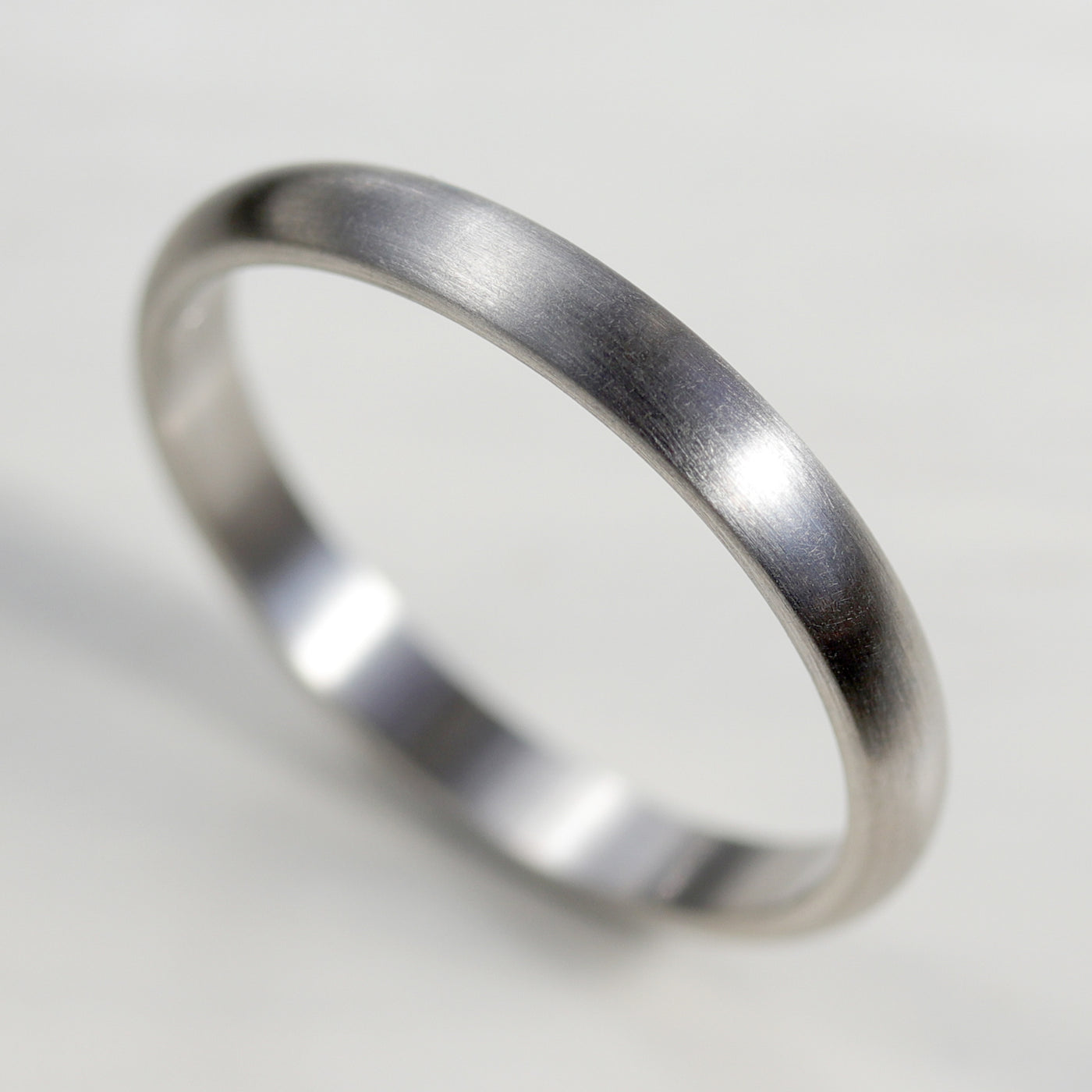 Narrow Rings - Ethically Sourced Diamonds, Recycled Metals
