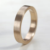 Masculine Comfort-fit Flat Simple Band - Eco-friendly