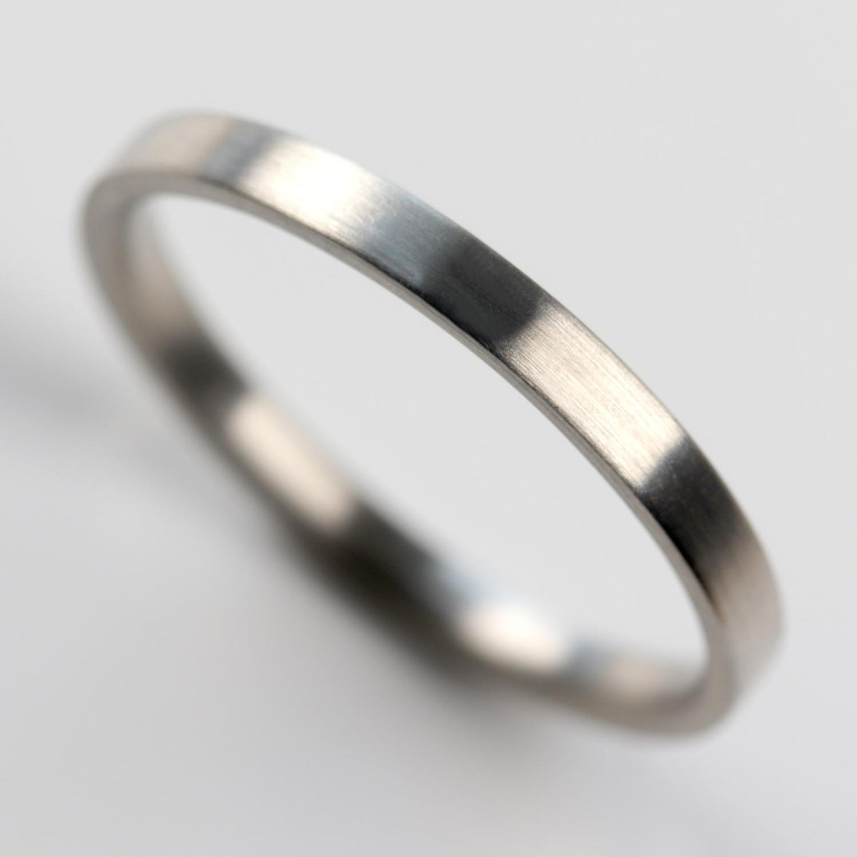 Narrow Rings - Ethically Sourced Diamonds, Recycled Metals