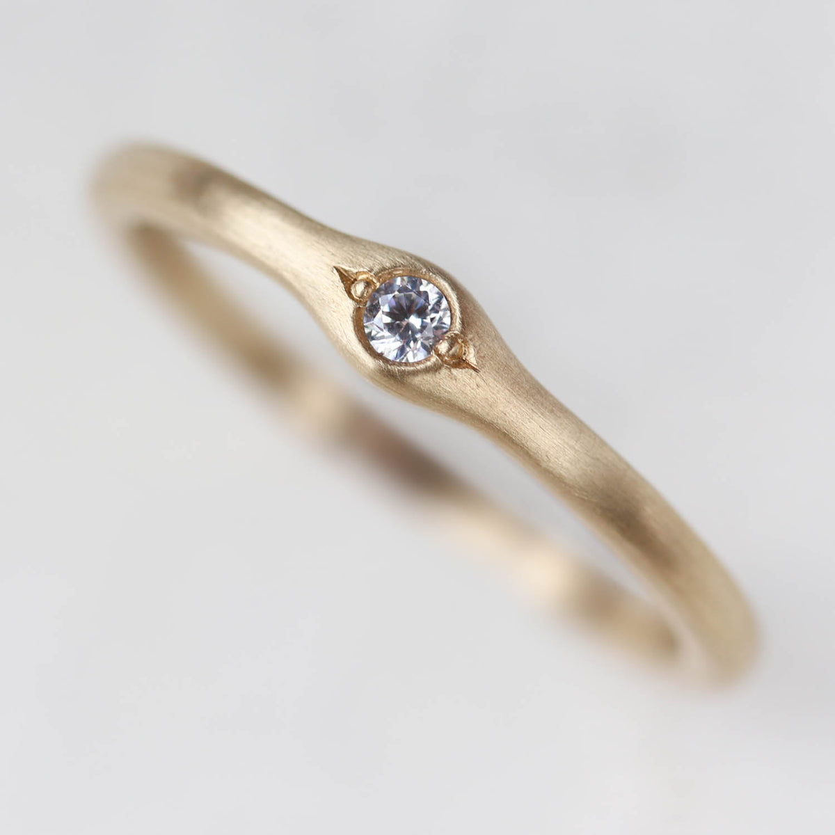 2mm Diamond Bump Ring, Minimal Stacking Ring - Ethical Jewelry – Aide ...